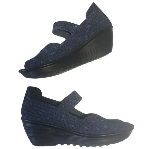 bernie mev. | Shoes | Bernie Meb Wedge Peep Toe Shoe 4 Or 1 | Poshmark